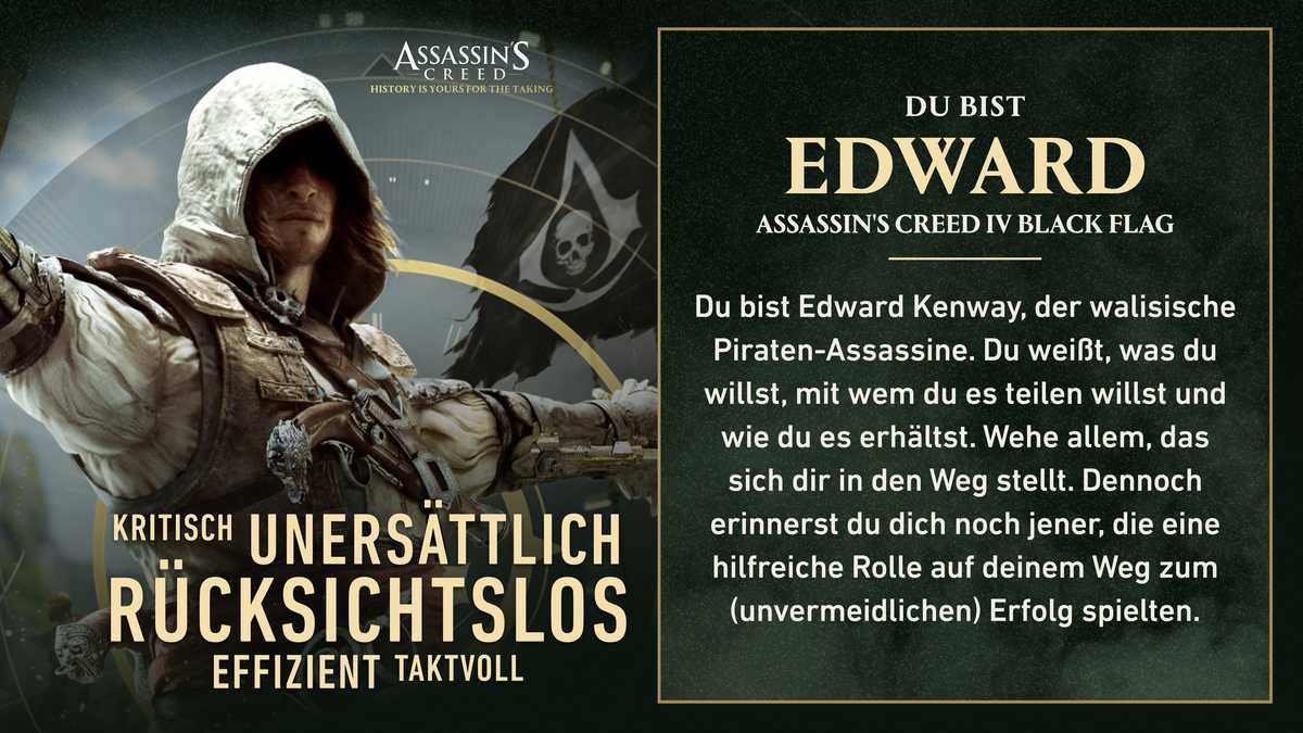 Welcher Assassine bist du? Finde es jetzt heraus.