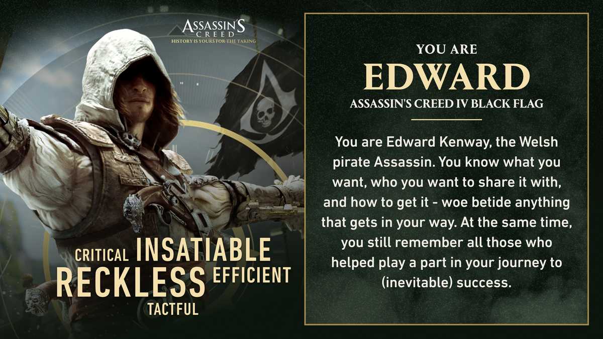 Which Assassin are you? Find out now.